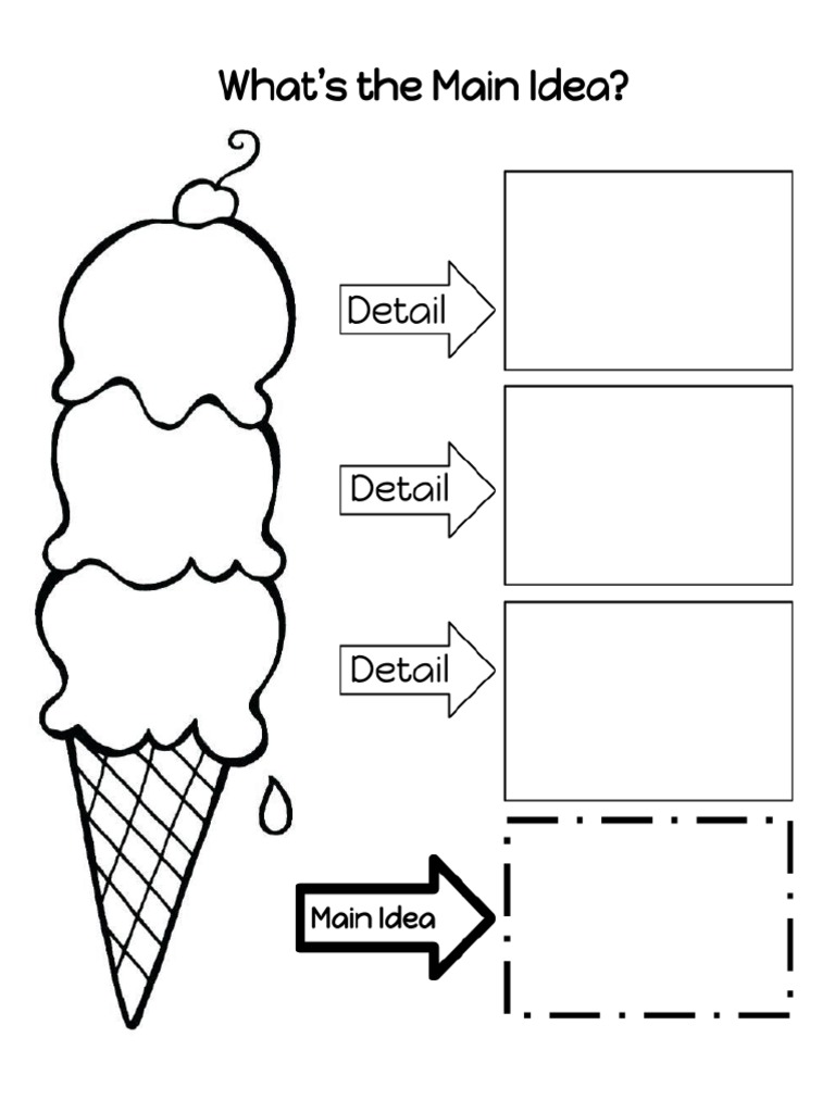 Main Idea Worksheet | PDF