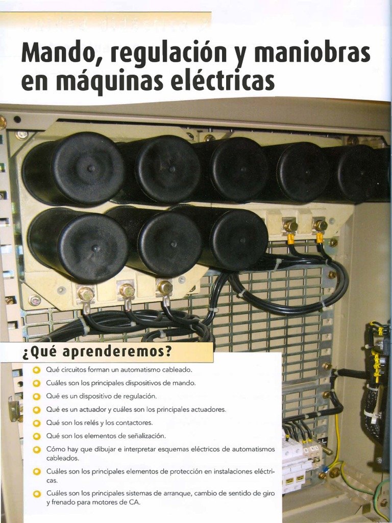 Sistemas de Mando y Control - Antología | PDF | Corriente eléctrica ...