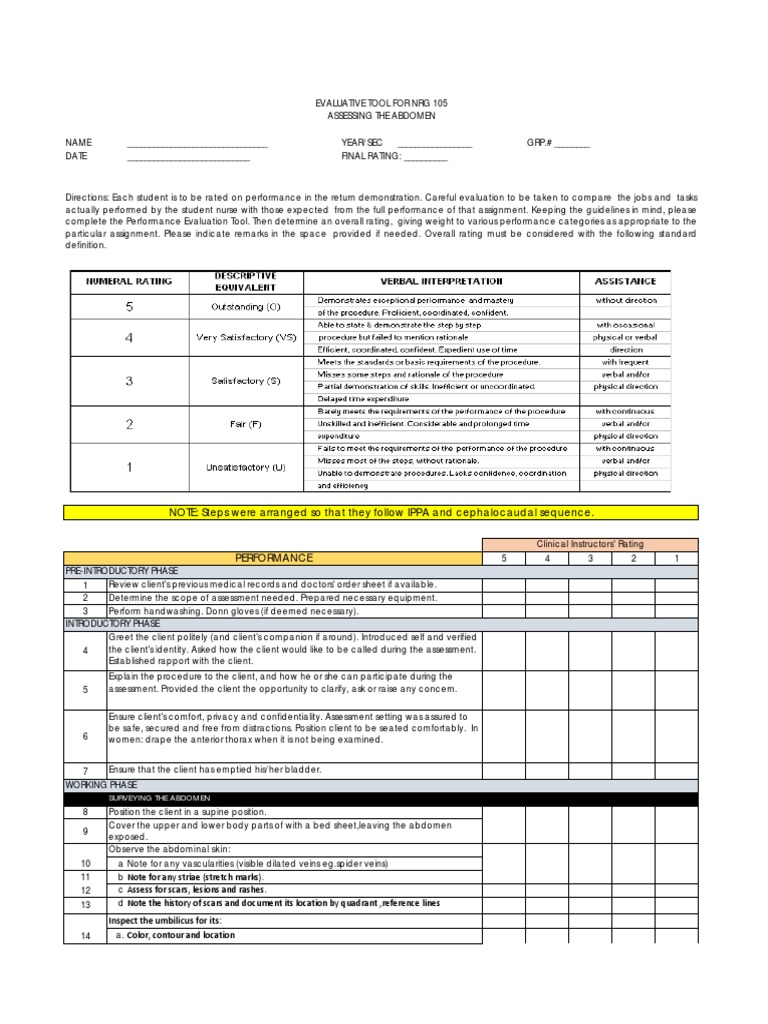 Assessing The Abdomen 2021 | PDF | Abdomen | Medical Specialties