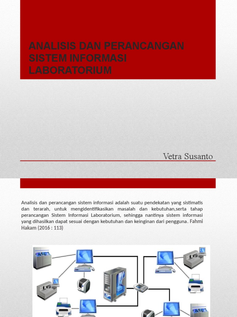 Analisis Dan Perancangan Sistem Informasi Laboratorium | PDF