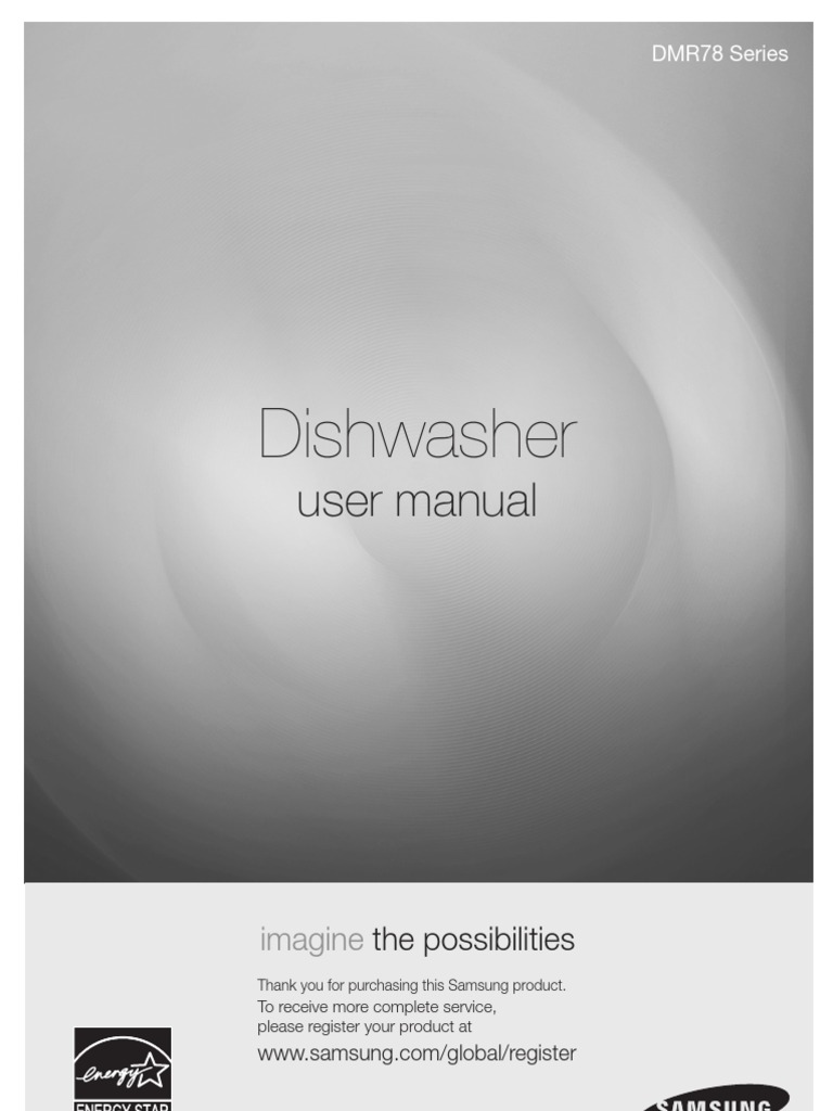 Dishwasher: User Manual | PDF | Dishwasher | Manufactured Goods