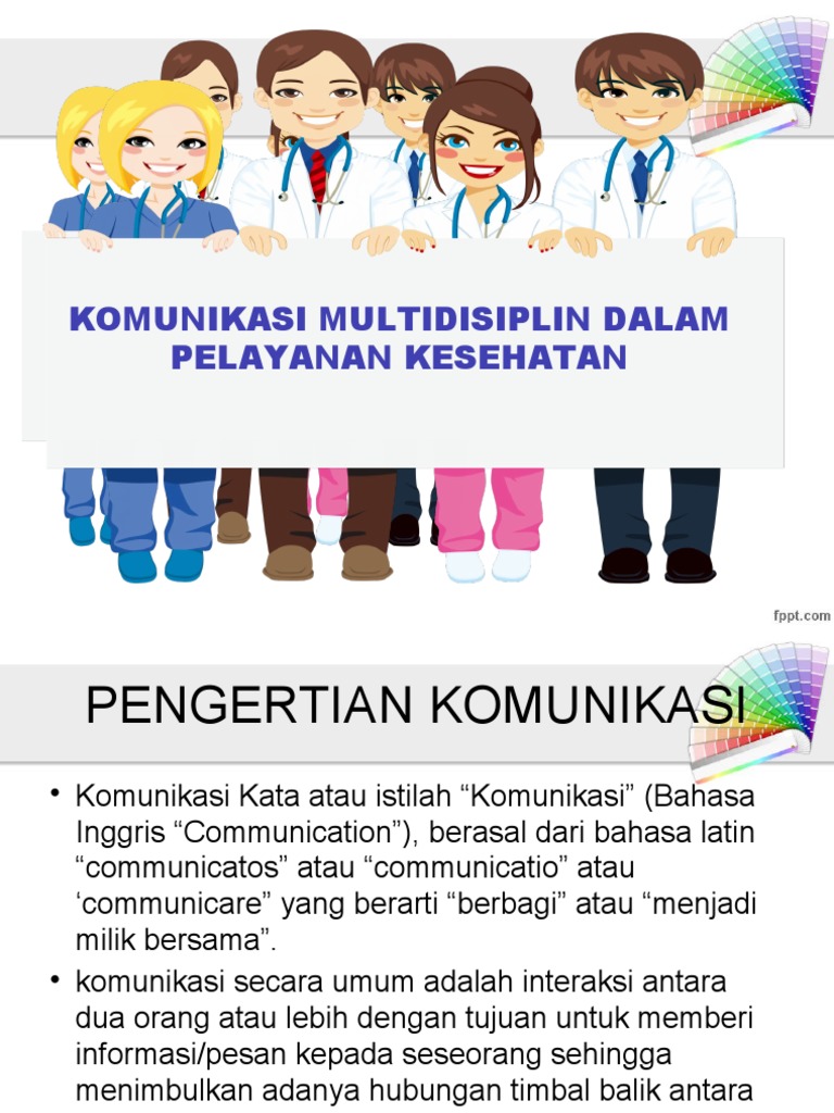 Komunikasi Multidisiplin | PDF