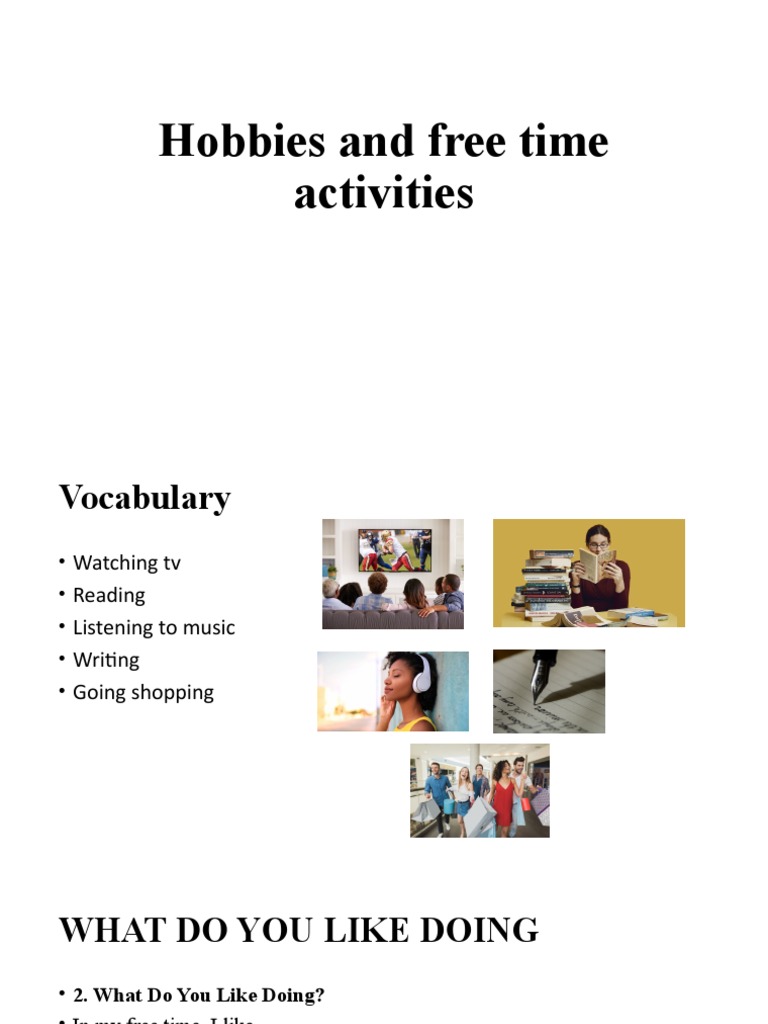 Hobbies and Free Time Activities | PDF | Linguistics | Languages
