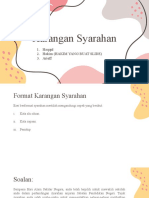Format Syarahan | PDF