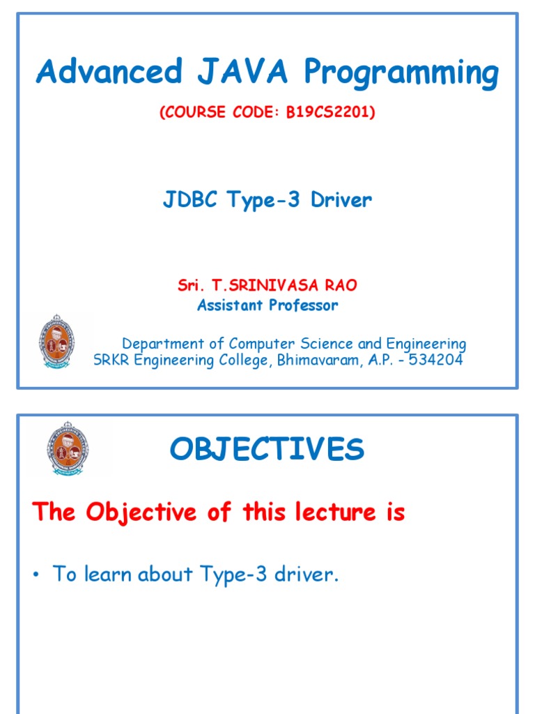 6.ajp Unit-4 Type-3 Dricer | PDF