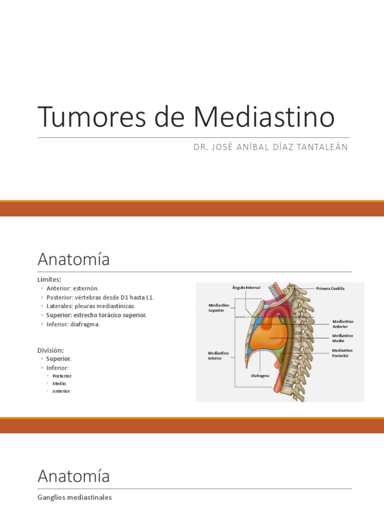 Clase 14 Tumores de Mediastino | PDF | Biopsia | Cáncer