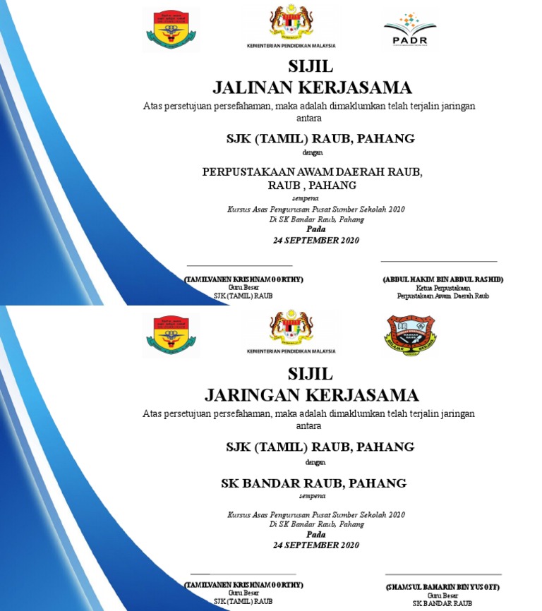 Sijil Jaringan Dan Jalinan | PDF