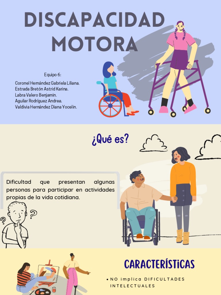 Discapacidad Motora: Causas y Tratamientos | PDF | Parálisis cerebral ...