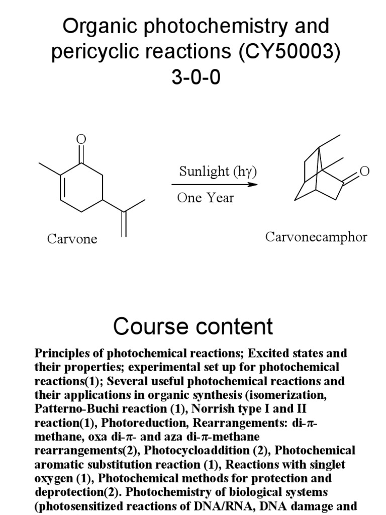 Photo Chemistry | PDF | Photochemistry | Chemical Reactions