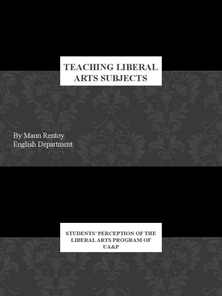 Students' Perception of The Liberal Arts Program | PDF