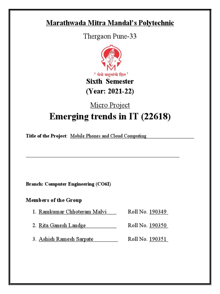 Eti Microproject | PDF | Platform As A Service | Software As A Service