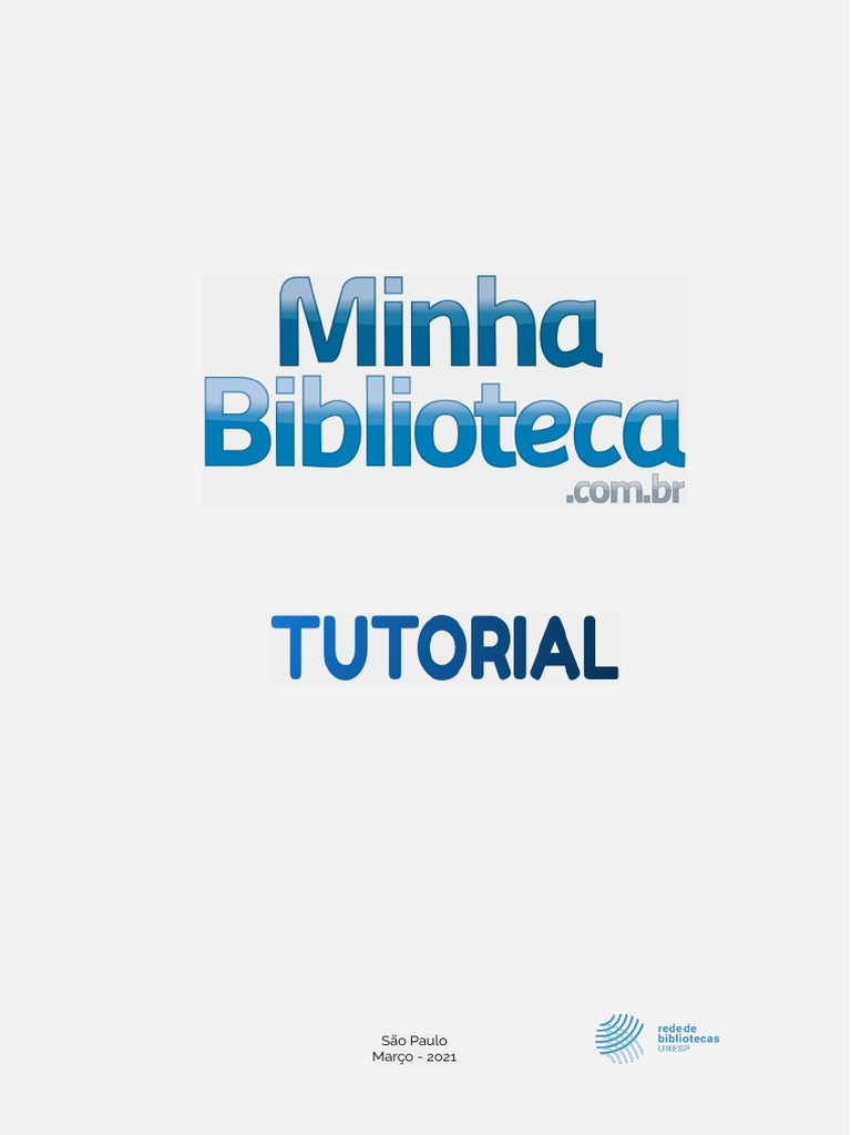 Minha Biblioteca Tutorial 1 | PDF | Bibliotecas | Livros