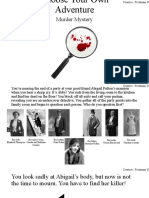 Murder Mystery Game | PDF