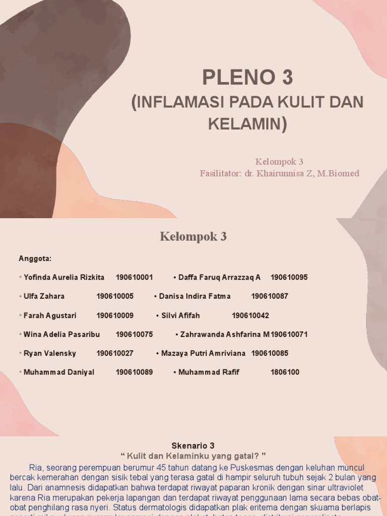 Pleno Modul 3, Blok 3.5, Kelompok 3 | PDF