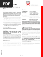 MTC Fosroc Auramix 400 | PDF | Nature