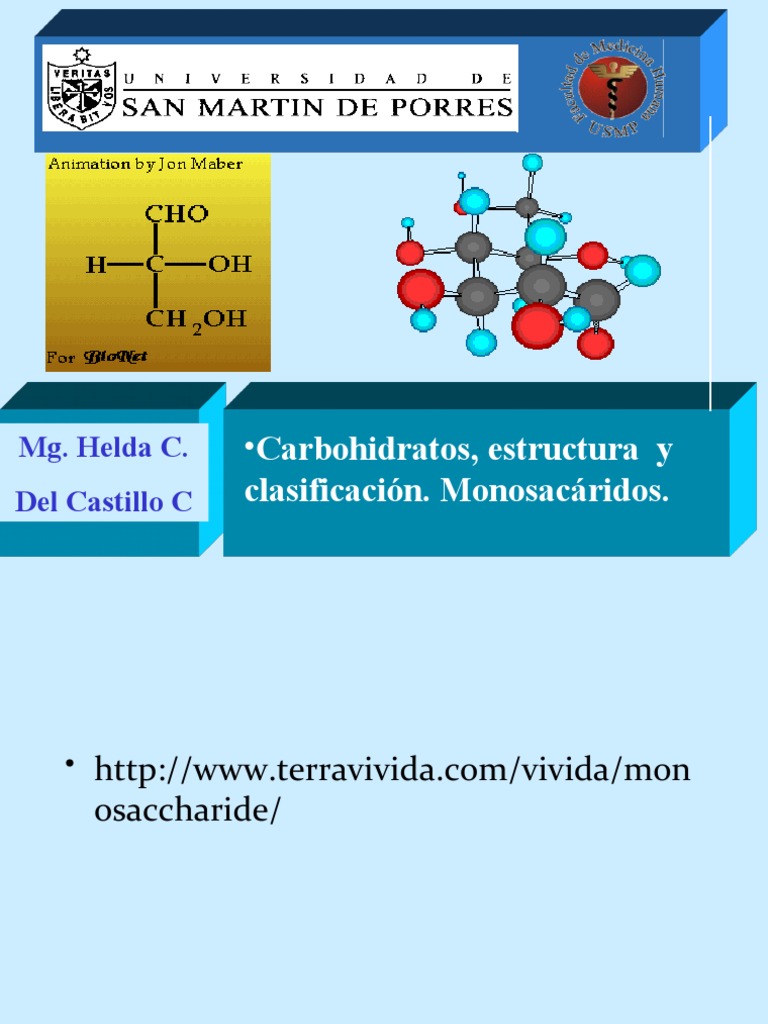 Clasificación y Estructura de Monosacáridos | PDF | Pared celular ...