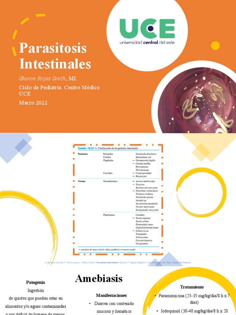 Parasitosis Intestinales. | PDF | Diarrea | Medicina