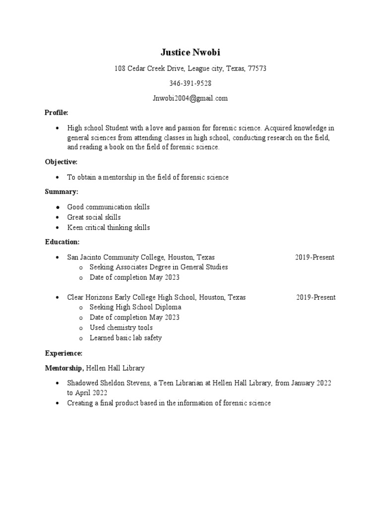 Ism Resume | PDF | Social Science | Wellness