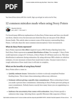 Story Point Estimation CheetSheet | PDF | Career & Growth