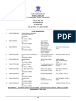High Court - Cause List | PDF