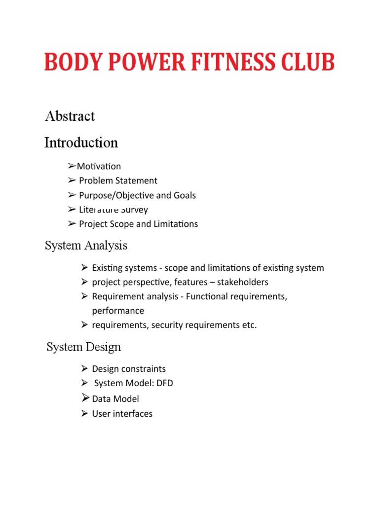 Gym Database Management System Report | PDF | User Interface | Databases