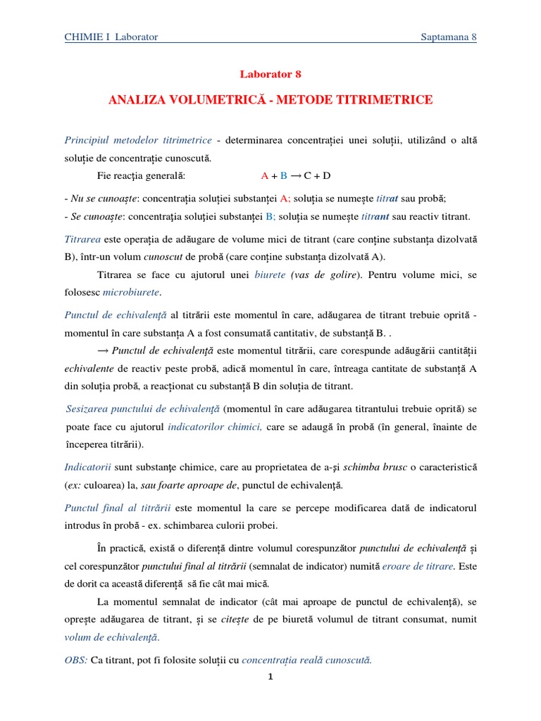 Lab 08 Titrari1 | PDF