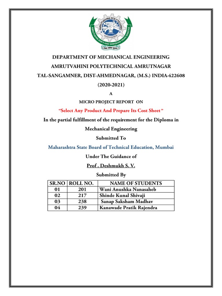 Ede Microproject | PDF | Economies | Business Economics