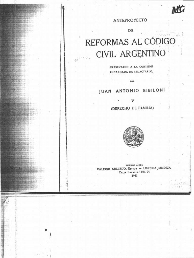 Reformas Al Codigo Civil Argentino V | PDF | Matrimonio, Sindicatos Y ...