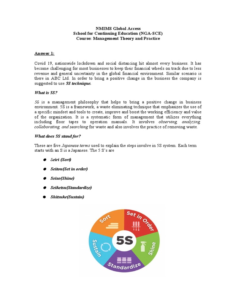 MBA Management Theory and Practice | PDF | Goal | Organizational Structure