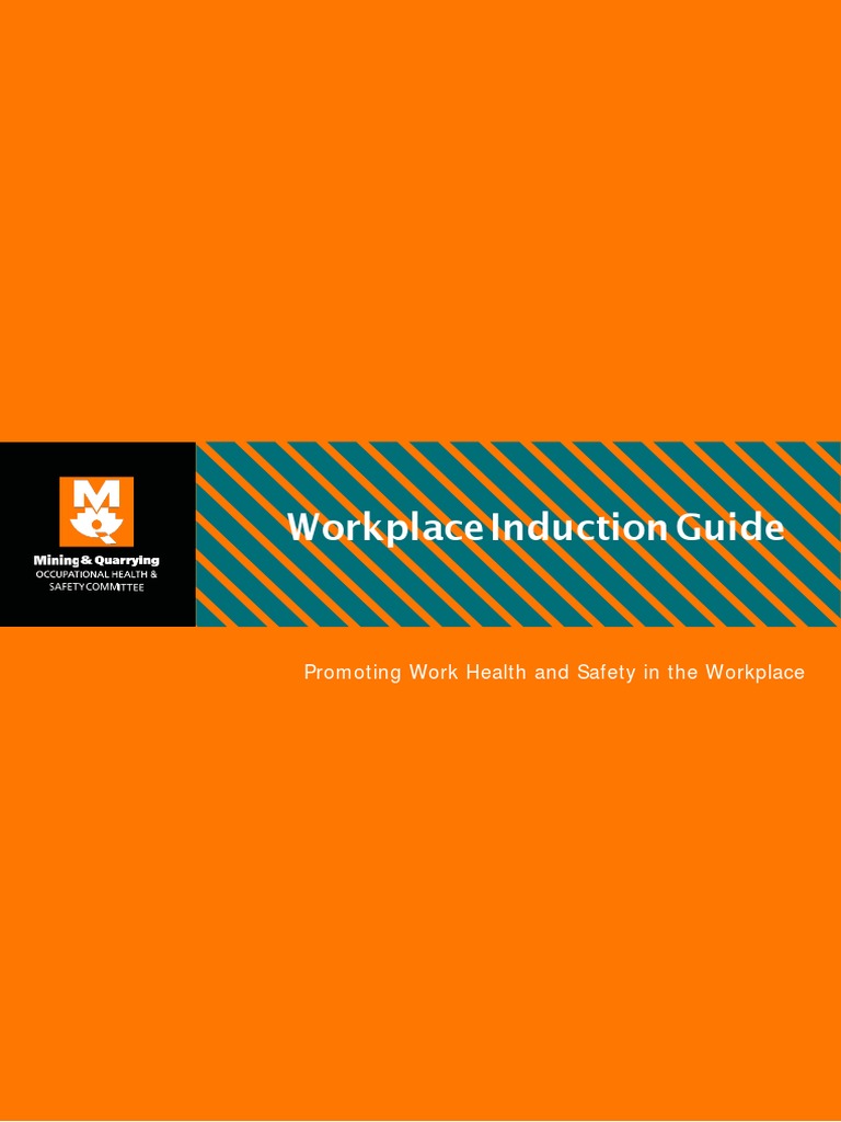 Workplace Induction Guide: Promoting Work Health and Safety in The ...