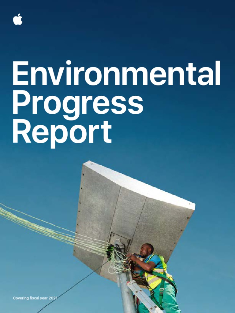 Apple Environmental Progress Report 2022 | PDF | Low Carbon Economy ...