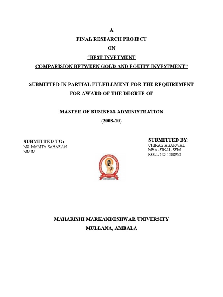 Chirag 1 | PDF | Stocks | Securities (Finance)