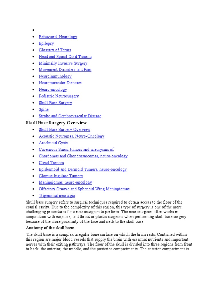 Behavioral Neurology | PDF | Brain Tumor | Neurosurgery