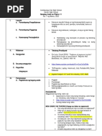 Berbal at Di-Berbal LESSON PLAN | PDF