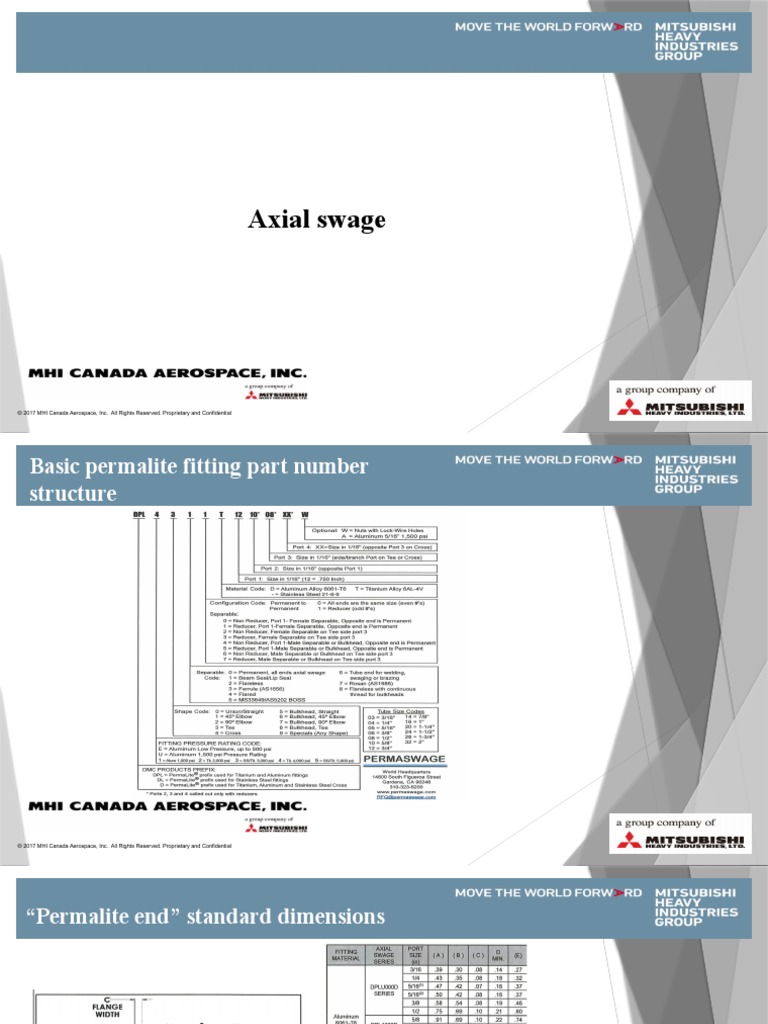 MHICA Axial Swage | PDF | Pump | Pipe (Fluid Conveyance)