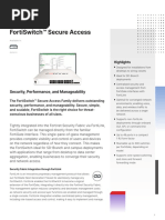 FortiGate 200F Datasheet Overview | PDF