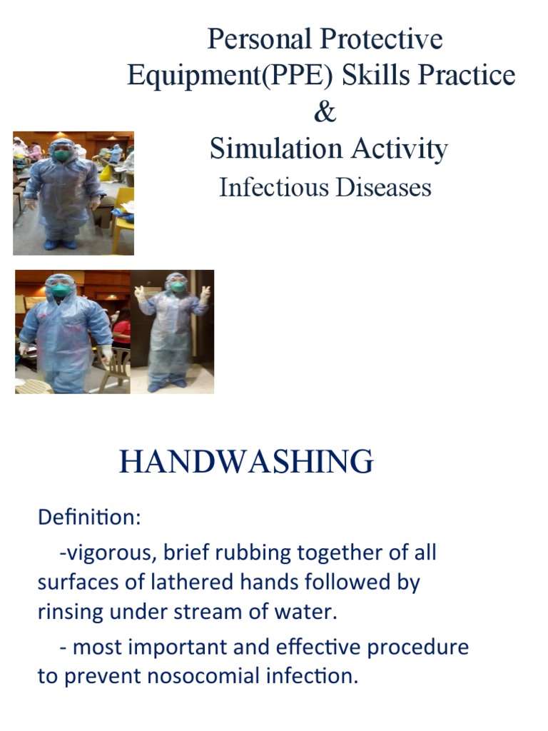 Personal Protective Equipment (PPE) Skills Practice & Simulation ...