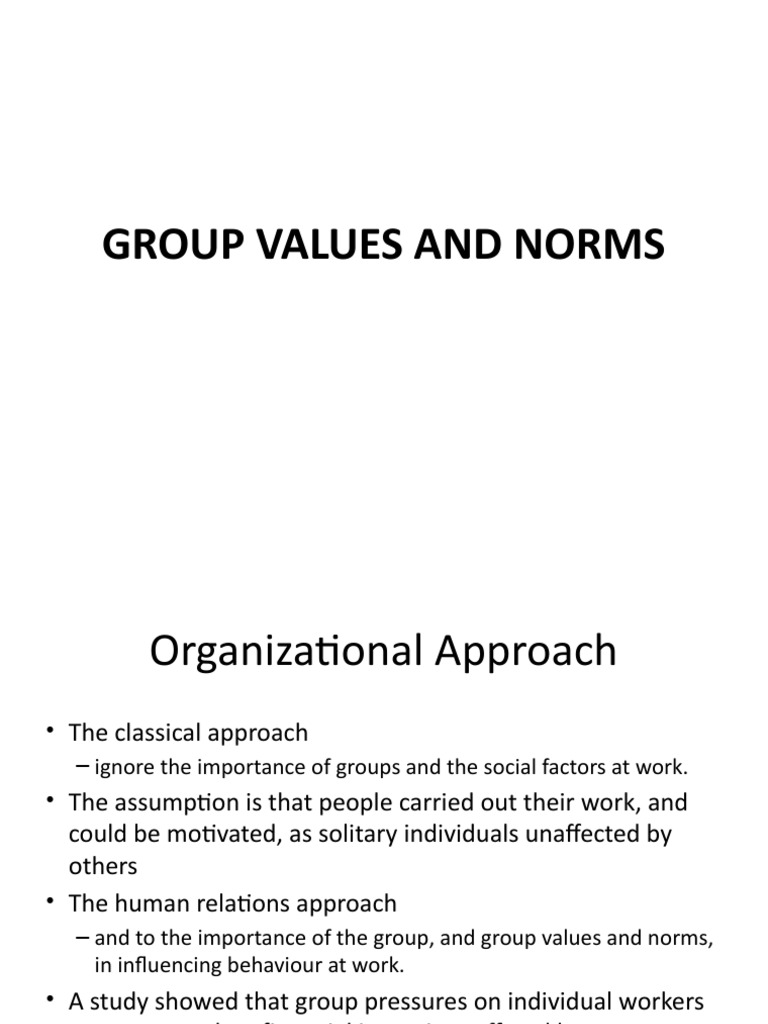 Understanding Group Values and Norms | PDF | Cognition | Social Psychology