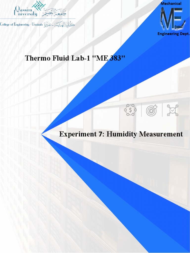 Experiment 7 Humidity Measurement | PDF