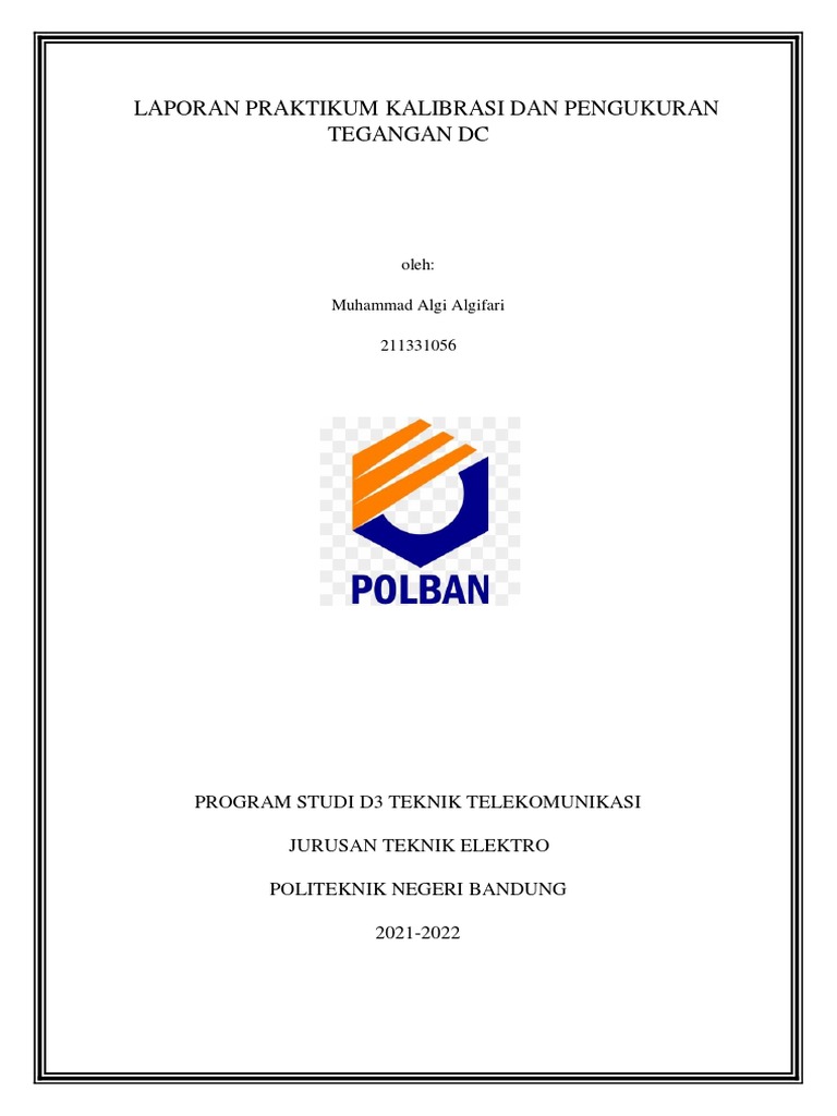 Muhammad Algi Alari Laporan Praktikum Kalibrasi Oscilloscope Dan