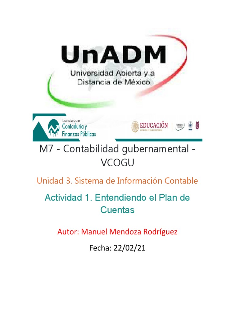 M7 U3 A1 MAMR CuadroComparativo | PDF | Contabilidad | Federación