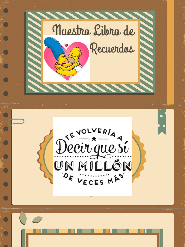 Libro de Recuerdos - PDF Versión 1 | PDF | Amor