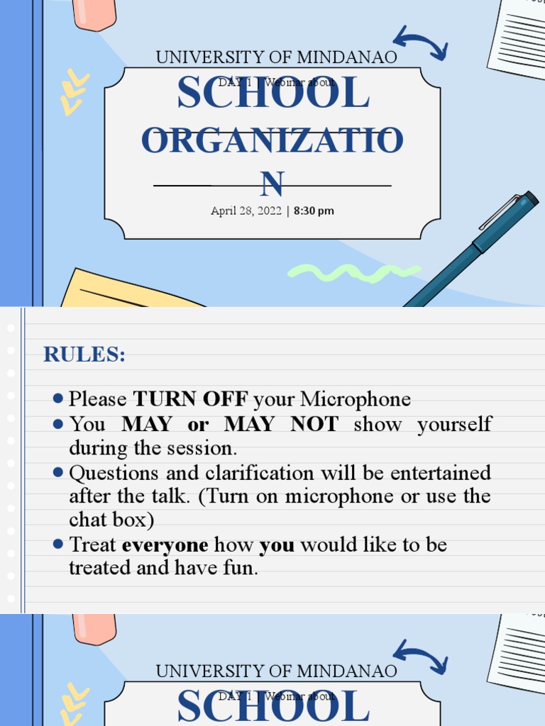 School Organization and Management Insights | PDF | Organizational ...