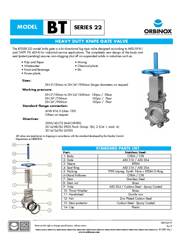 Sea Chest Valve | PDF