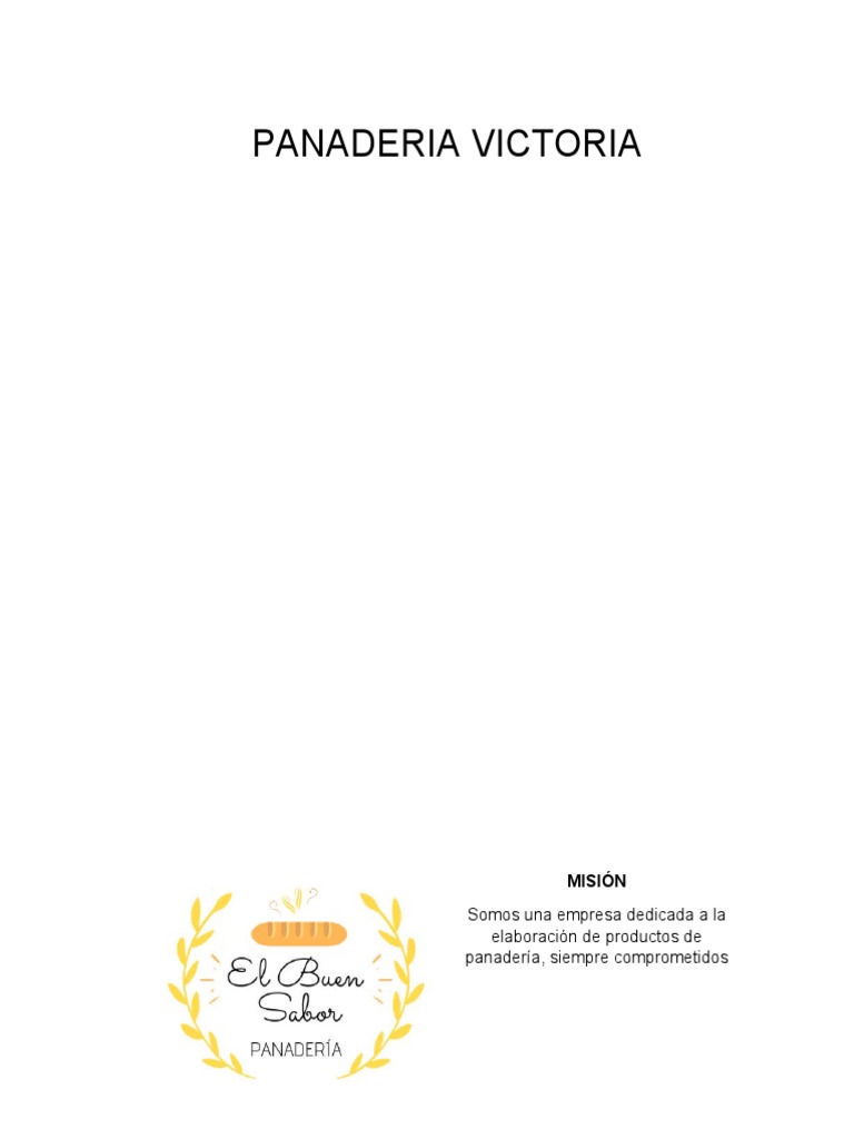 Panaderia Victoria | PDF | Panes | Galleta