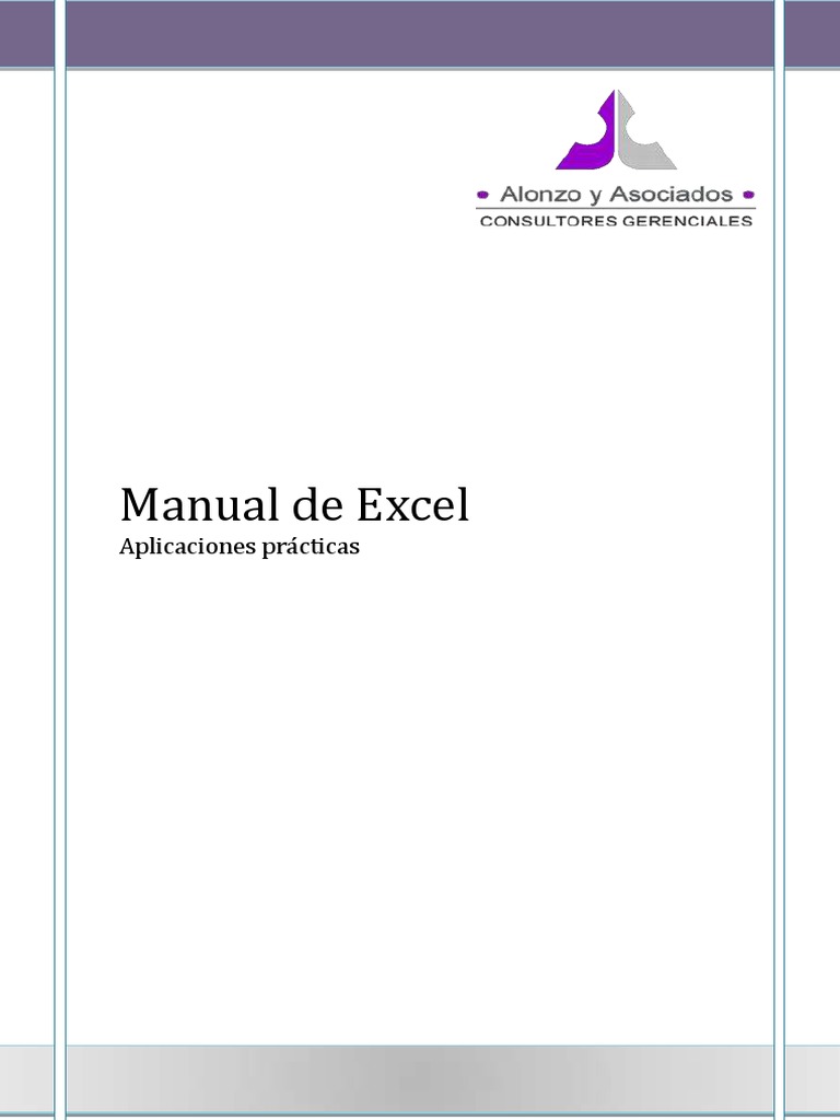 Manual de Excel Completo | PDF | Microsoft Excel | Hoja de cálculo Manual de Excel Completo | PDF | Microsoft Excel | Hoja de cálculo