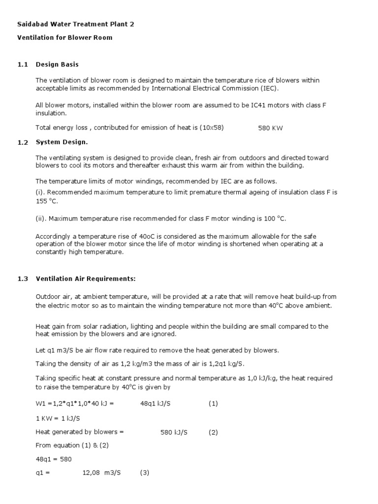MCC 15B CalculationV3 | PDF | Ventilation (Architecture) | Building ...