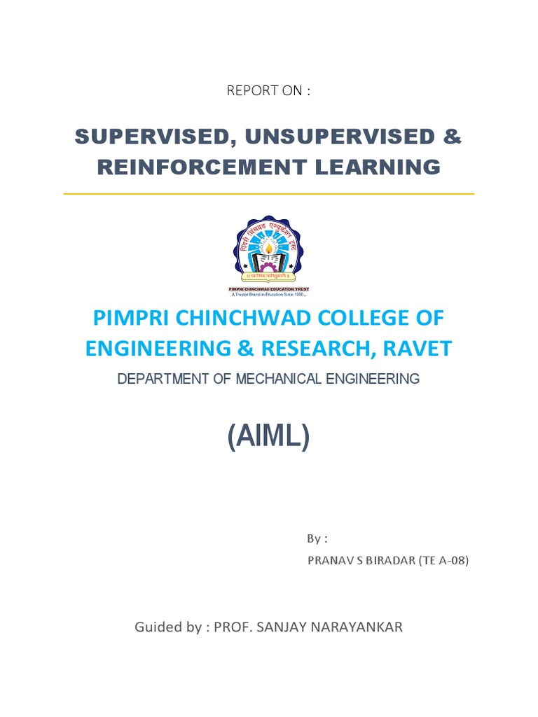 (AIML) : Pimpri Chinchwad College of Engineering & Research, Ravet | PDF | Machine Learning ...