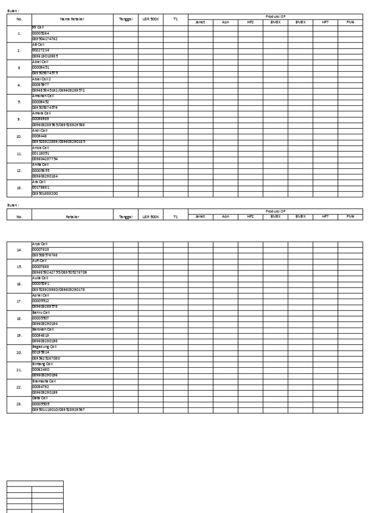 Form Target | PDF