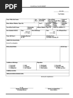 Isbar Form | PDF | Human Diseases And Disorders | Health Care